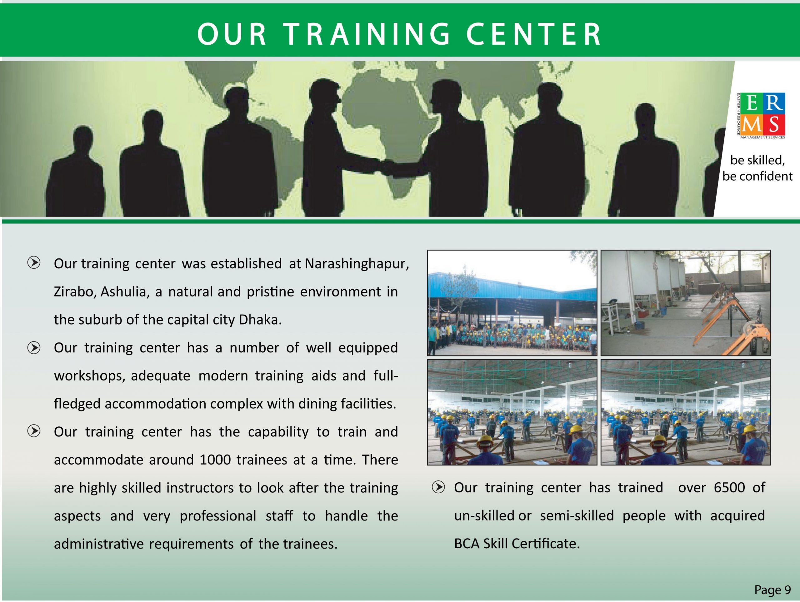 Training Center – Eastern Resource Management Services Limited